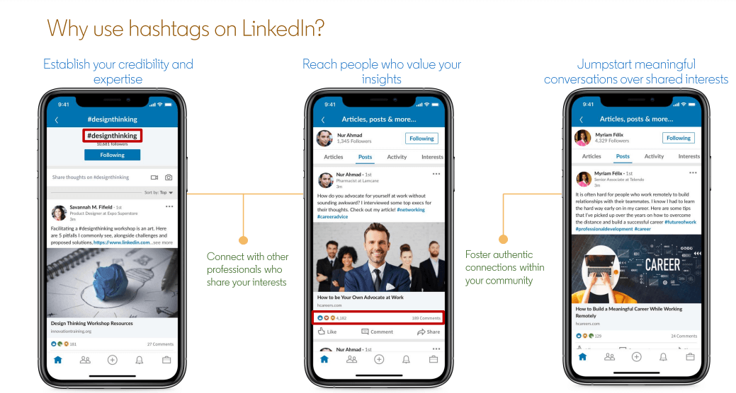 Everything you need to know about using hashtags on LinkedIn